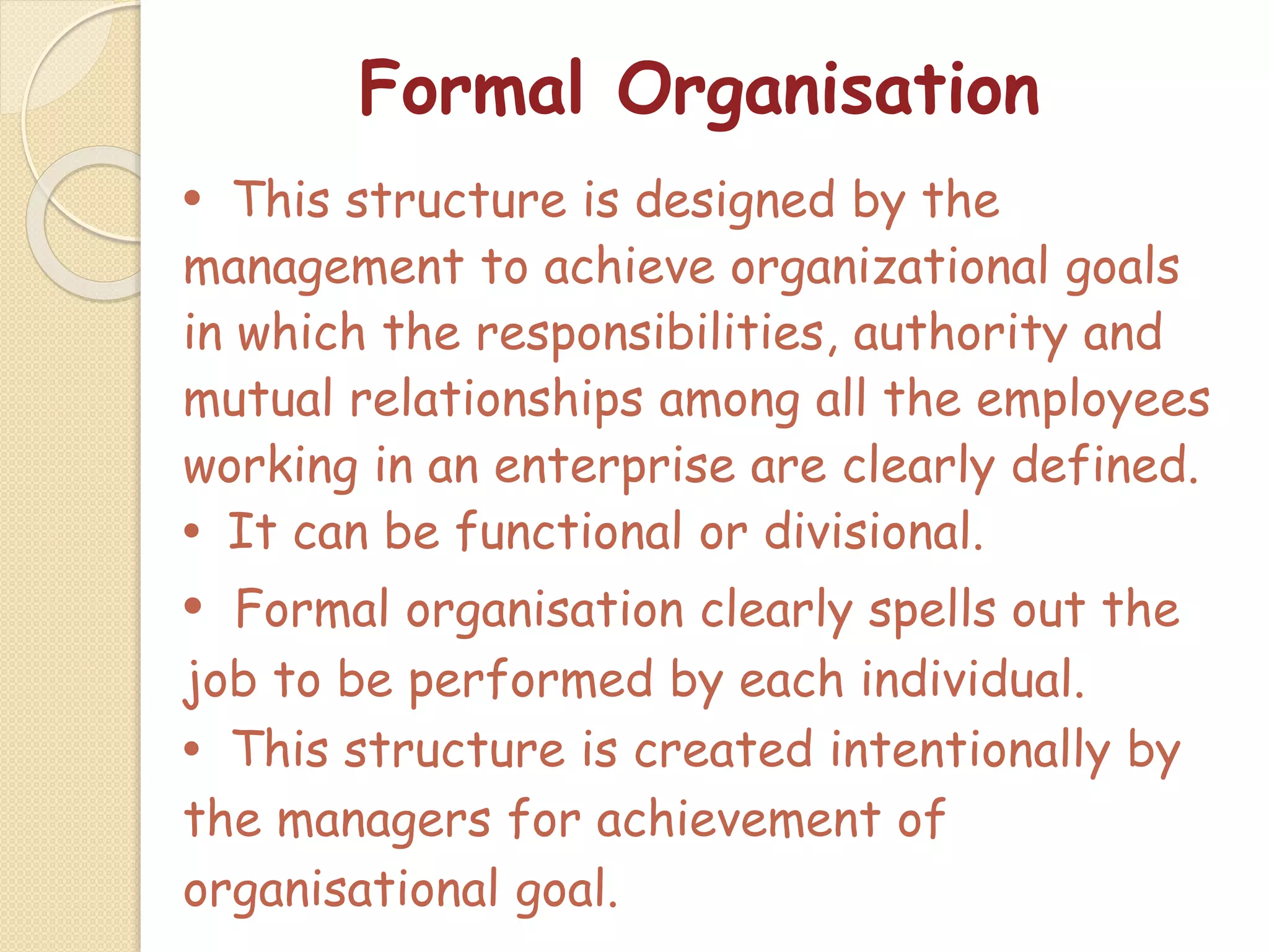 Chapter 5 Organising | PPT