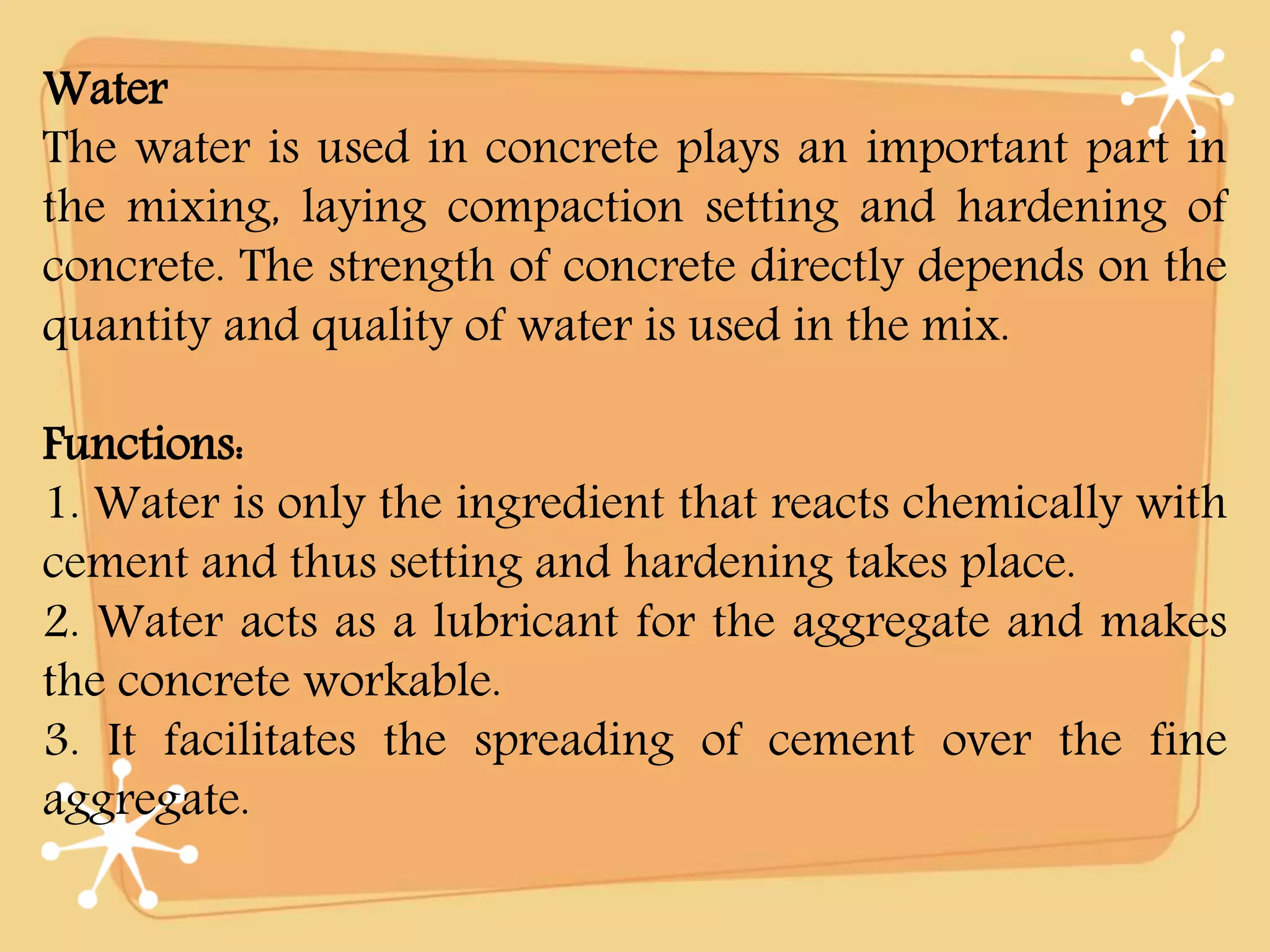 Chapter 5 plain and reinforced cement concrete construction | PPTX