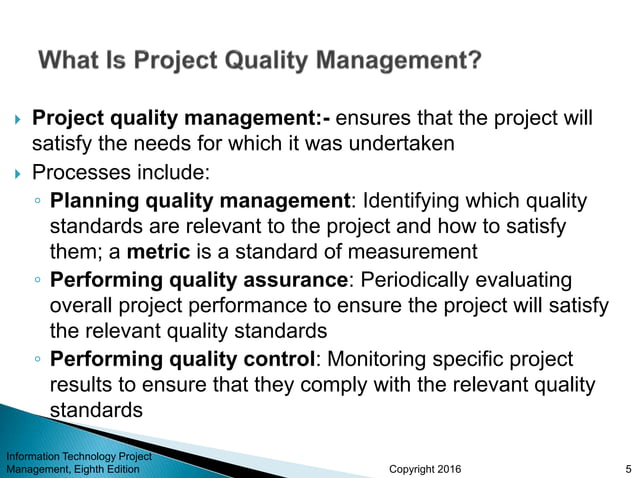 chapter-5 quality mngt.pptx | Free Download