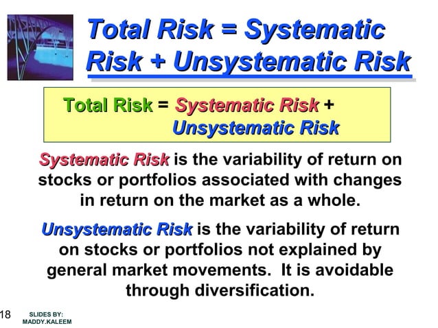 risk and return | PPT