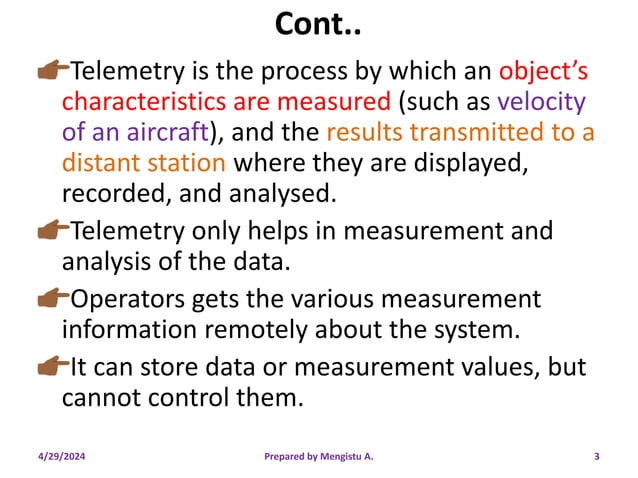 Chapter-5_Telemetry.pptx 11111111111111111111111111111111 | PPT