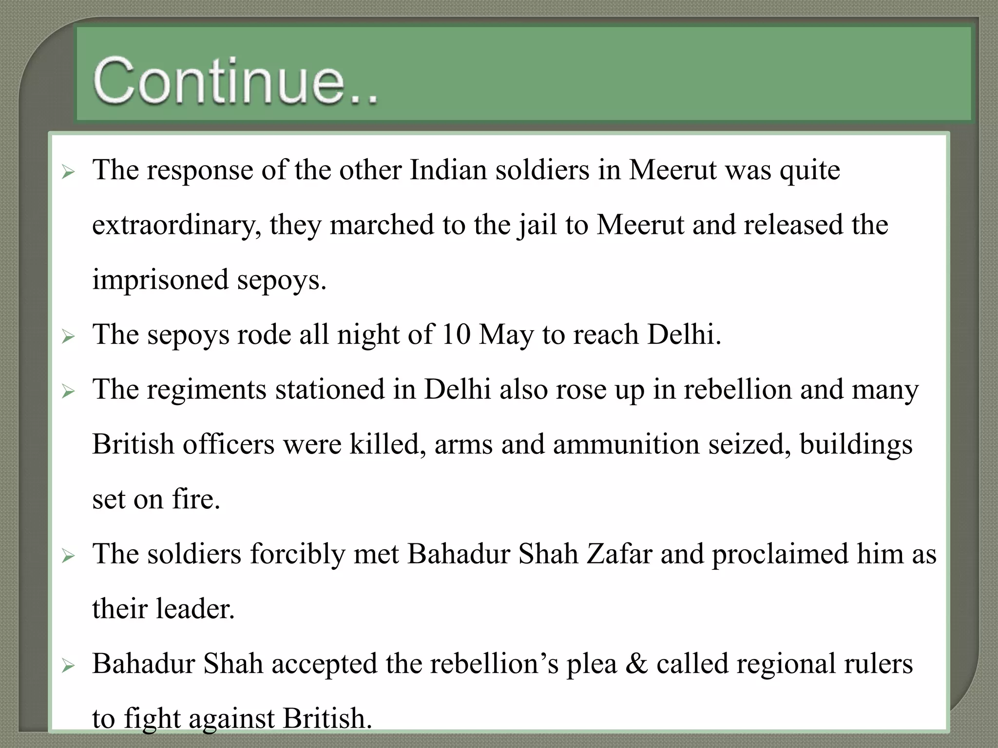 when people rebel 1857 and after | PPTX