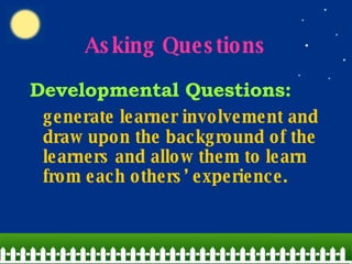 Asking and Answering Questions | PPT