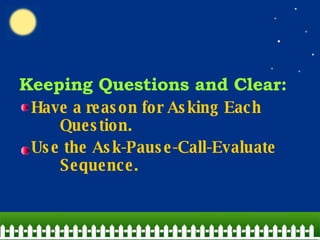 Asking and Answering Questions | PPT