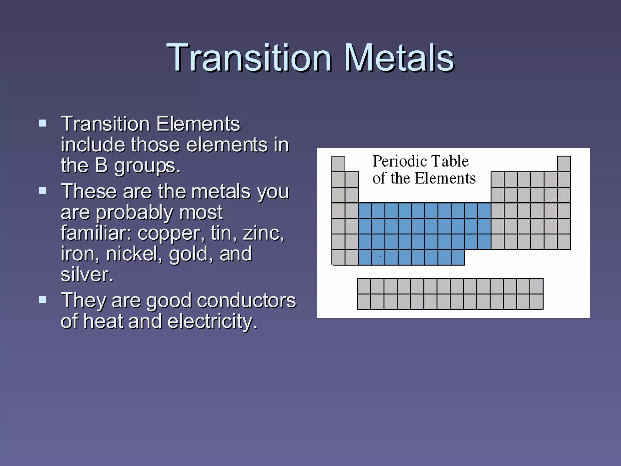 The Periodic Table | PPT