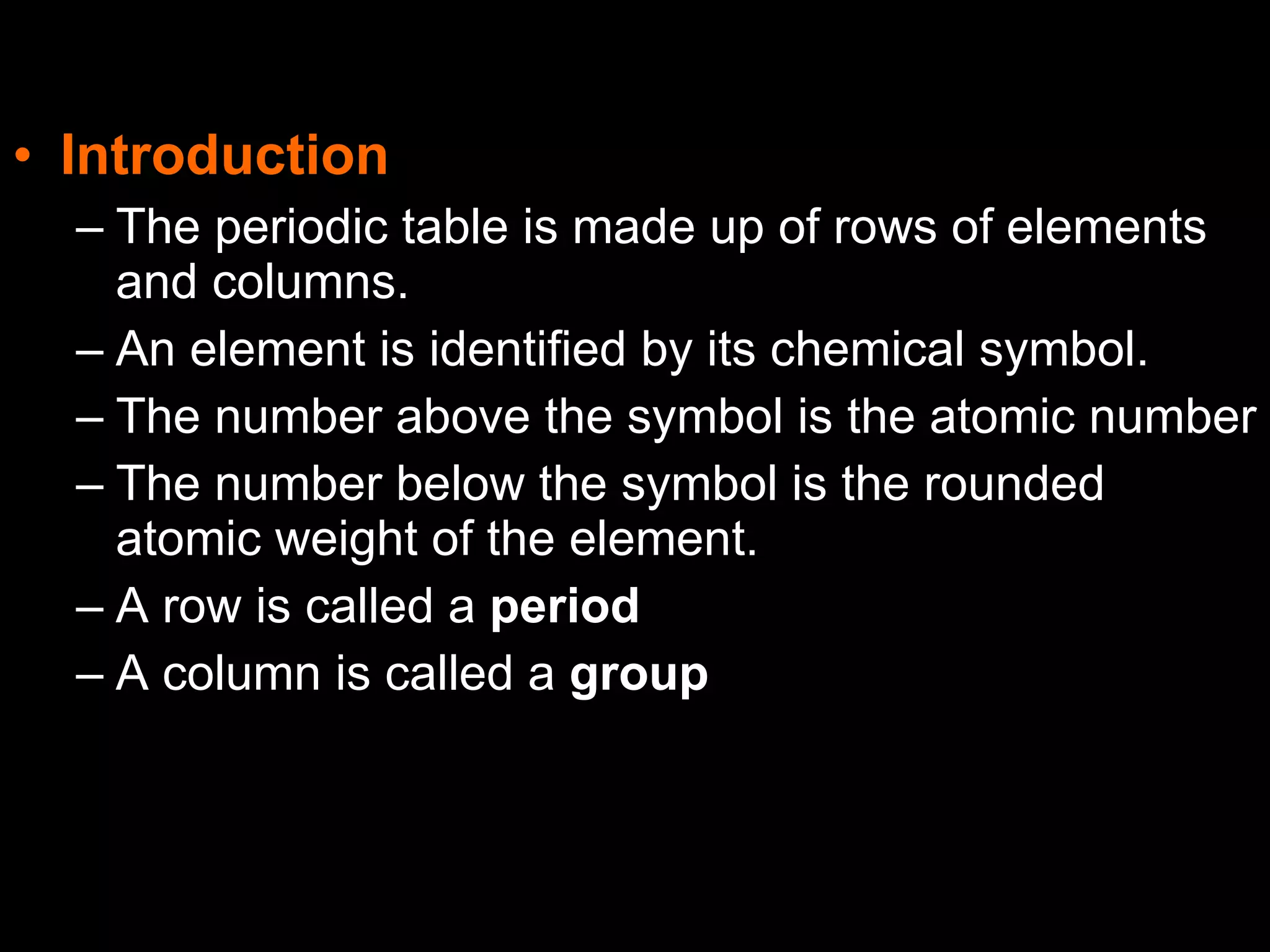 The Periodic Table | PPT