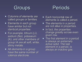 The Periodic Table | PPT