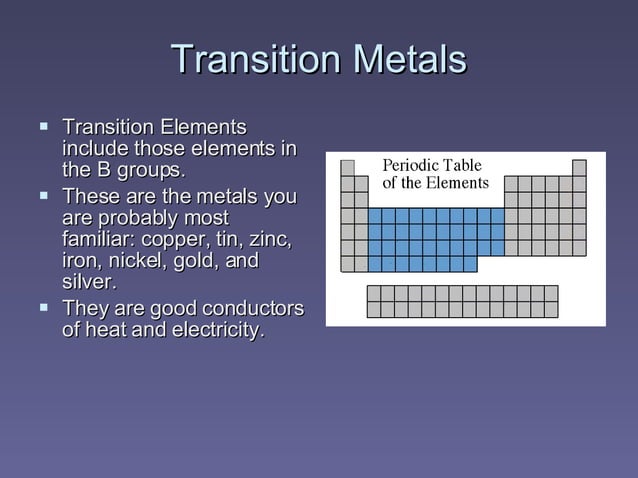 The Periodic Table | PPT