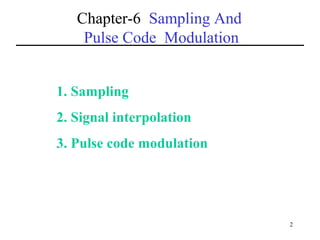 communication system Chapter 6 | PPT