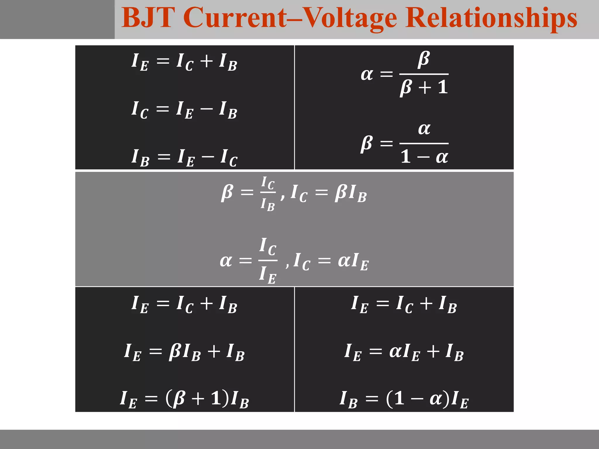 Electronics 1 : Chapter # 06 : Bipolar Junction Transistor | PDF