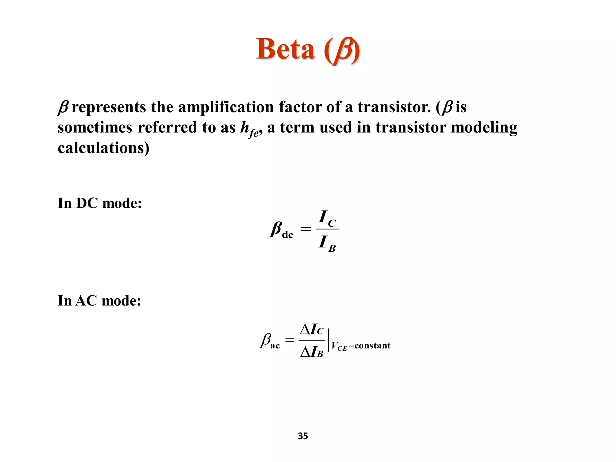 Electronics 1 : Chapter # 06 : Bipolar Junction Transistor | PDF