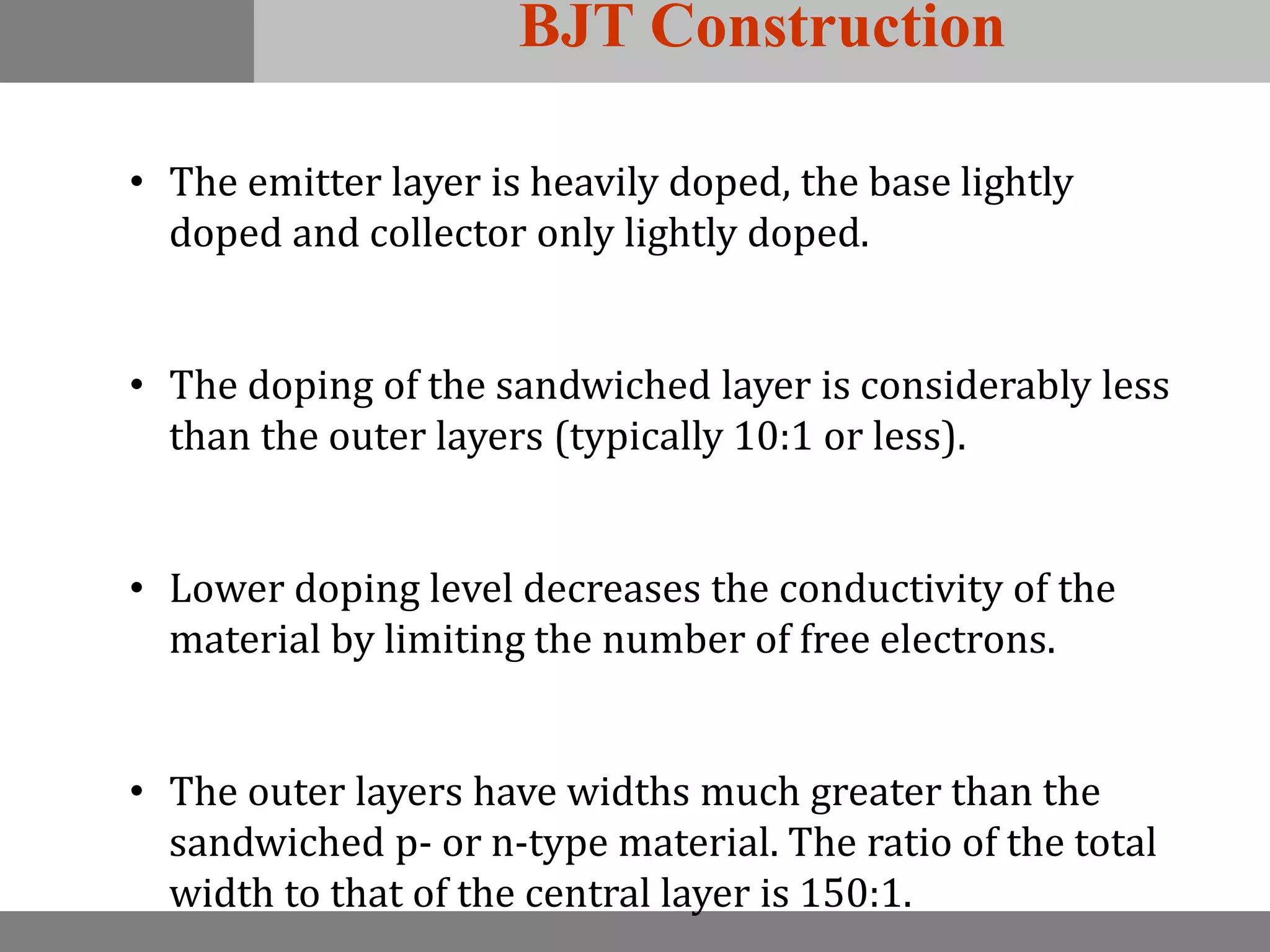Electronics 1 : Chapter # 06 : Bipolar Junction Transistor | PDF