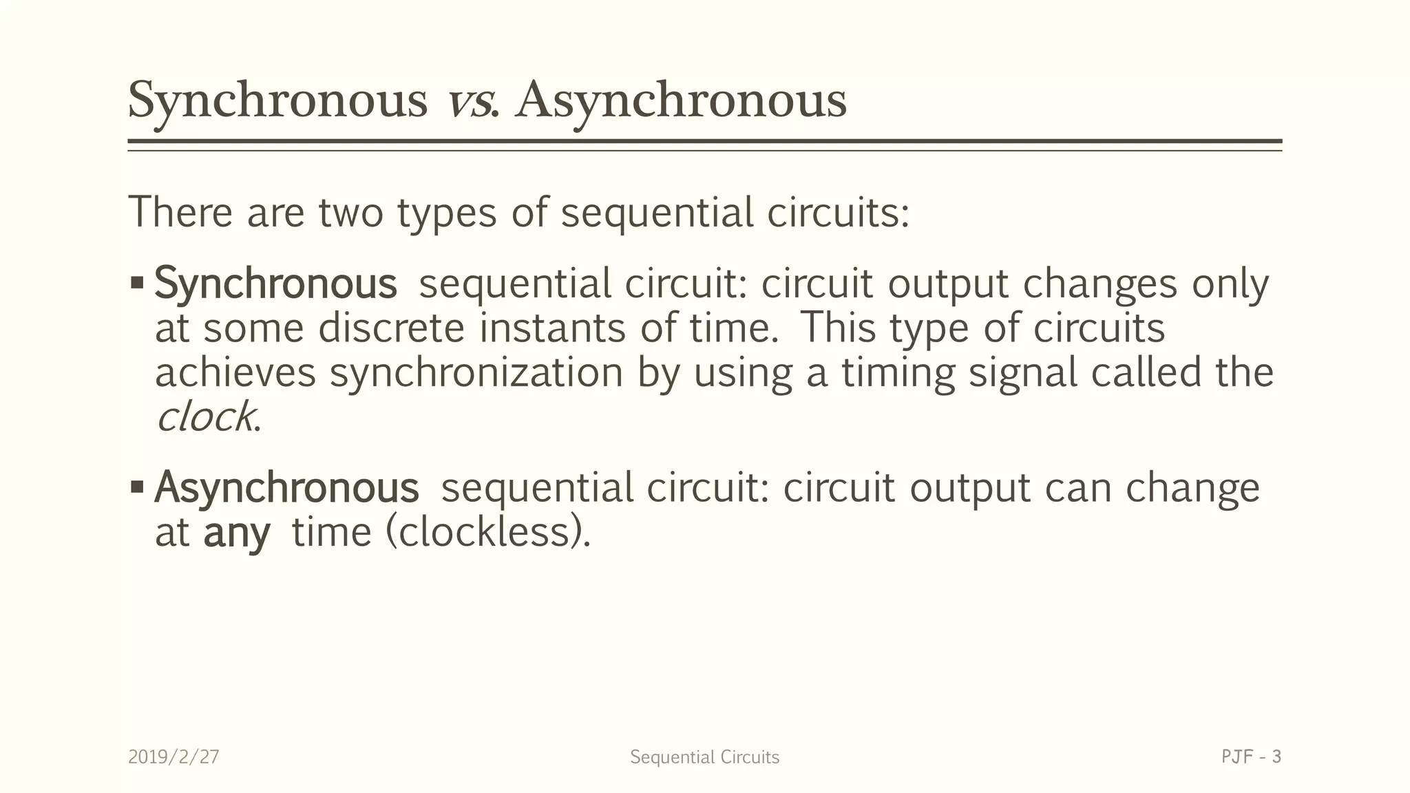 Chapter 6: Sequential Logic | PPTX