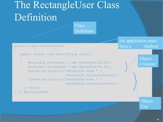 Class & Object - User Defined Method | PPT | Programming Languages | Computing