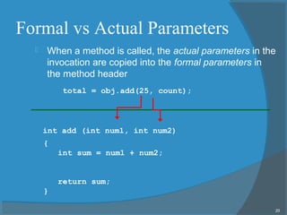 Class & Object - User Defined Method | PPT | Programming Languages | Computing