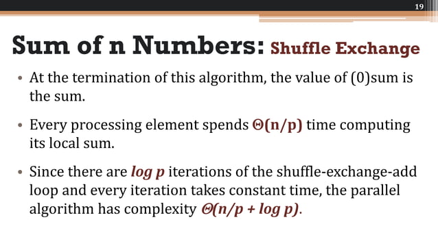 Elementary Parallel Algorithms | PPT