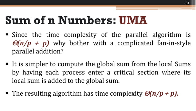Elementary Parallel Algorithms | PPT