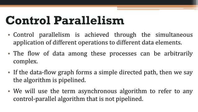 Elementary Parallel Algorithms | PPT