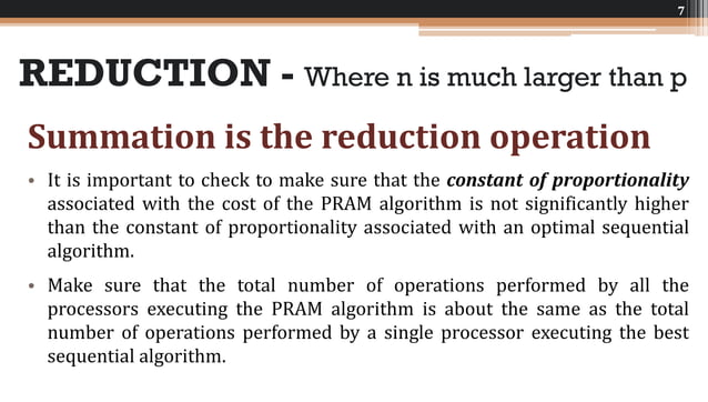 Elementary Parallel Algorithms | PPT