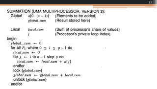 Elementary Parallel Algorithms | PPT