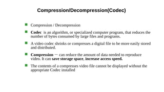 CHAPTER – 6 Video | PDF | Video Software | Computer Software and Applications