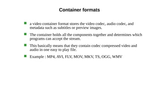 CHAPTER – 6 Video | PDF | Video Software | Computer Software and ...