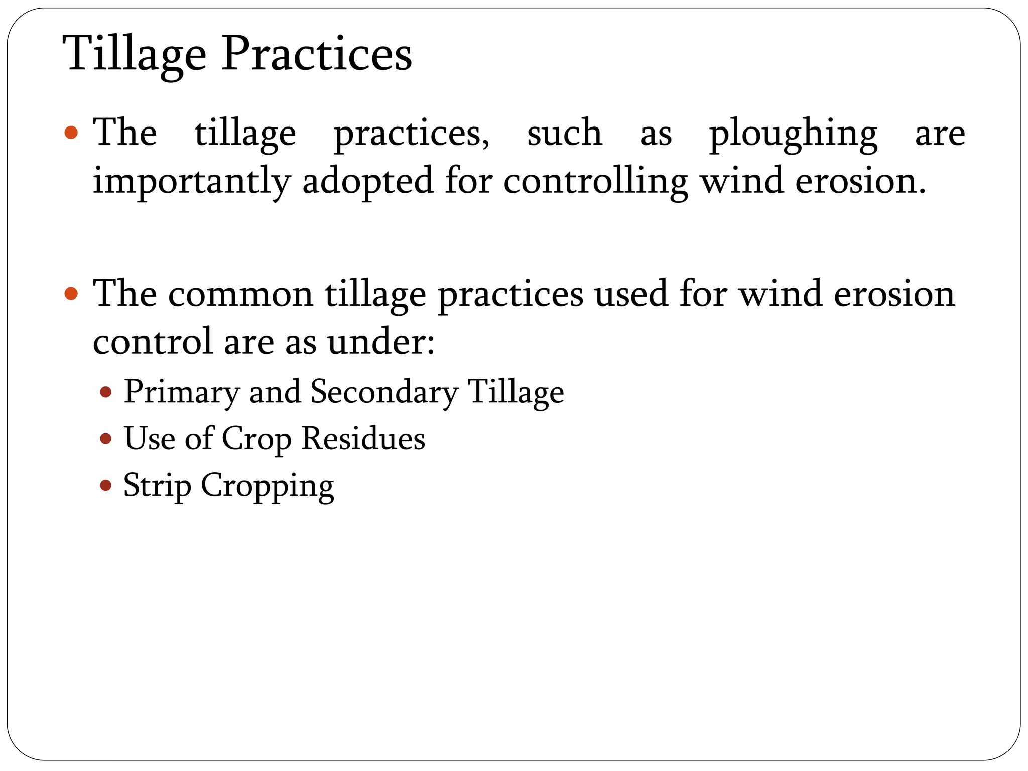 Wind erosion and it's control | PPTX
