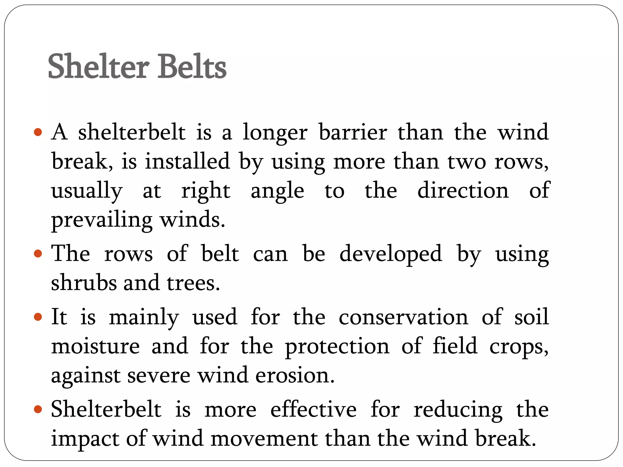 Wind erosion and it's control | PPTX