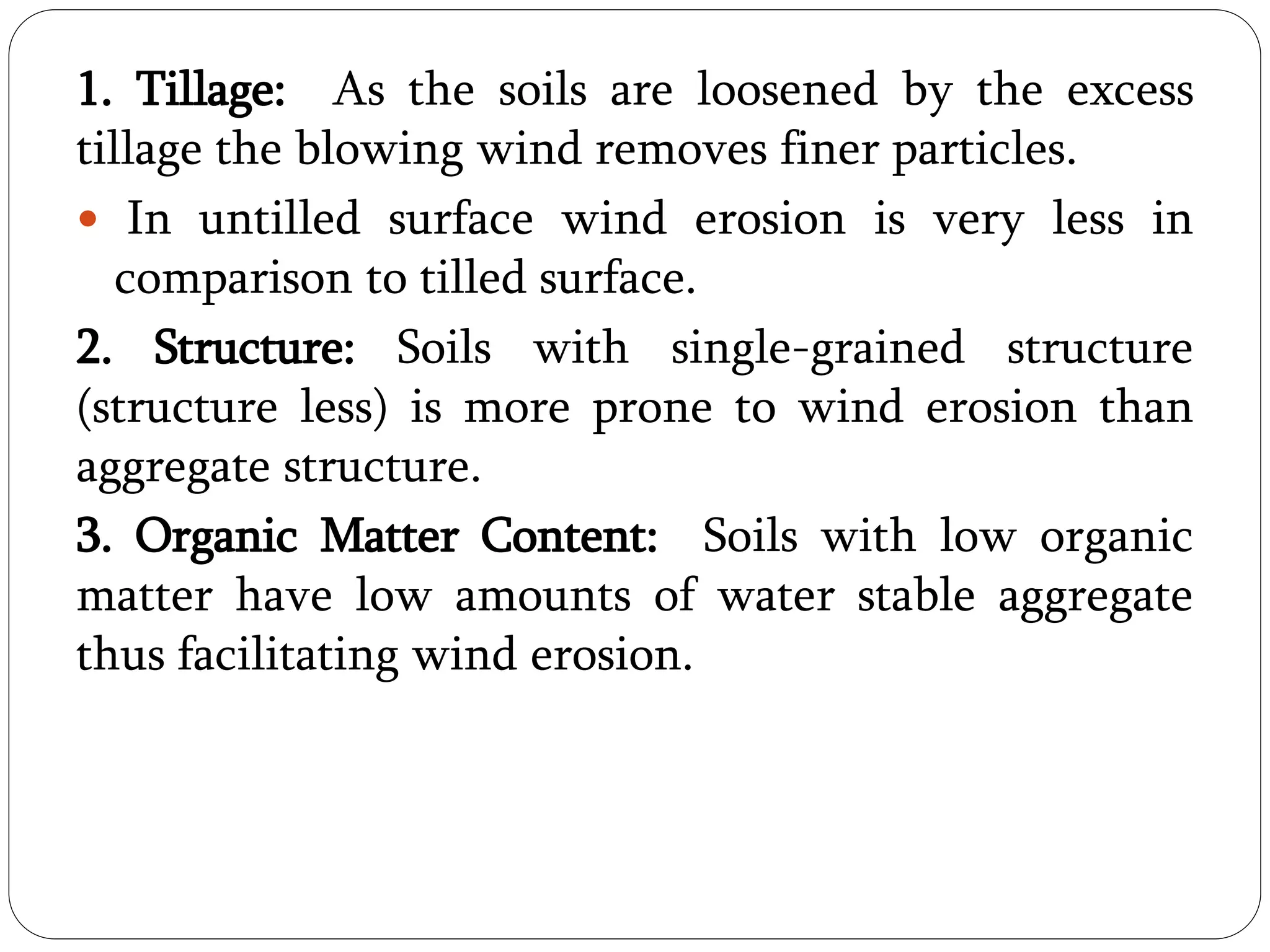 Wind erosion and it's control | PPTX