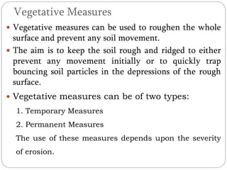 Wind erosion and it's control | PPTX