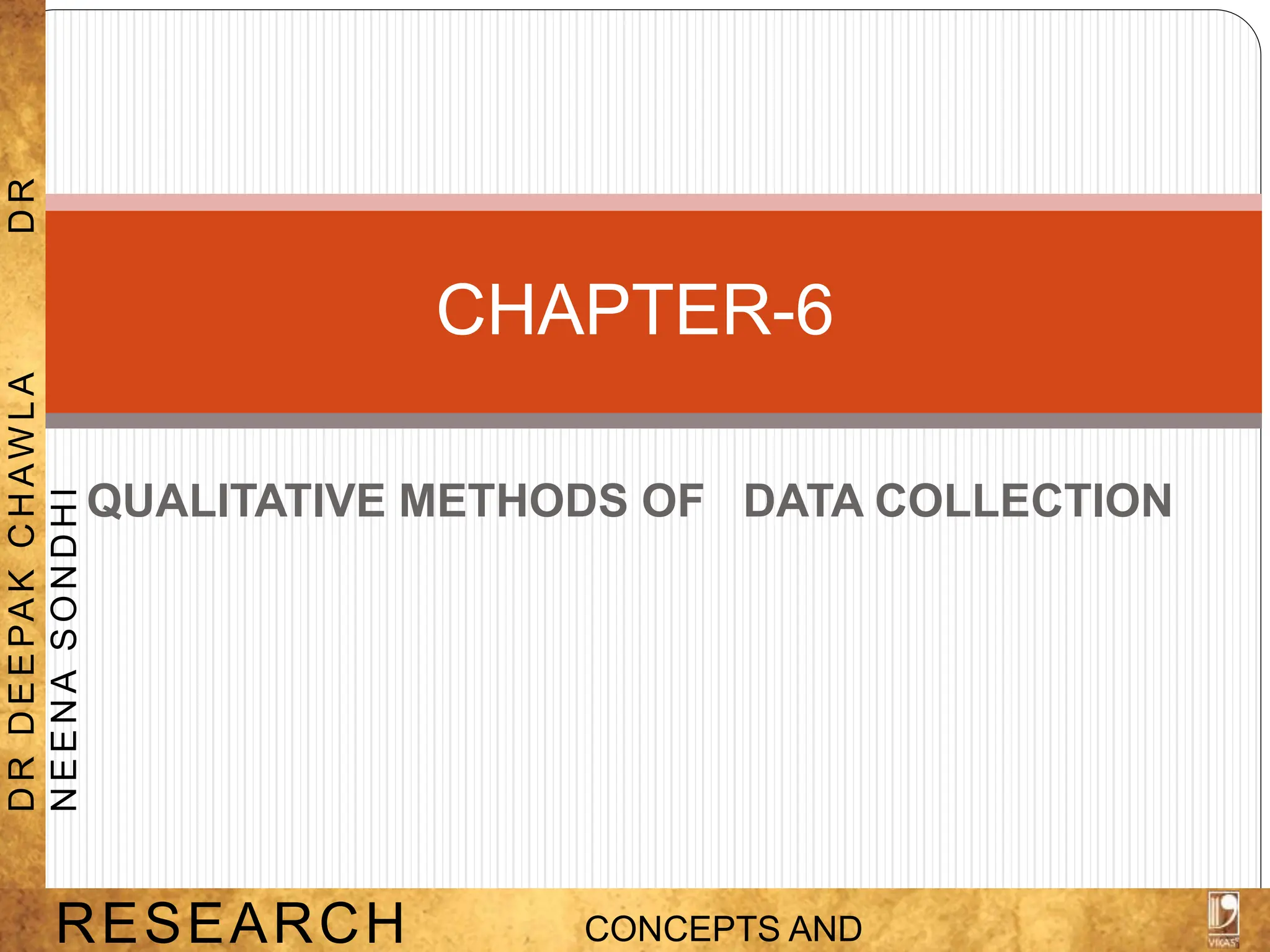 Chapter-6.pptx on research methodology for BBA and MBA students | PPTX