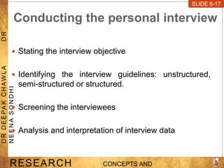 Chapter-6.pptx on research methodology for BBA and MBA students | PPTX