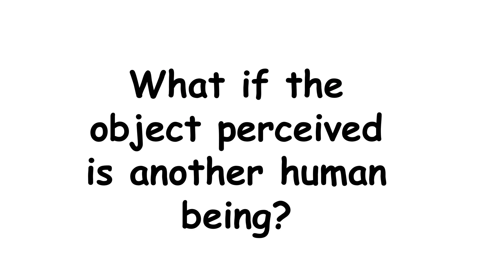 Realize that intersubjectivity requires accepting differences and not ...