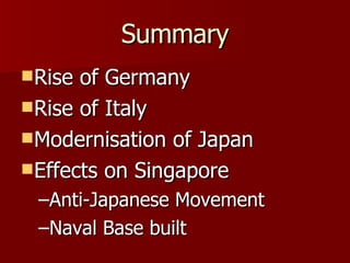 Chapter 6 - How did WWII affect Singapore? | PPT