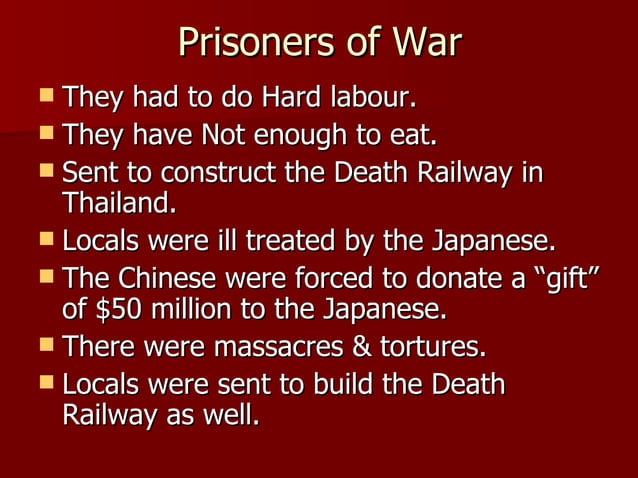 Chapter 6 - How did WWII affect Singapore? | PPT