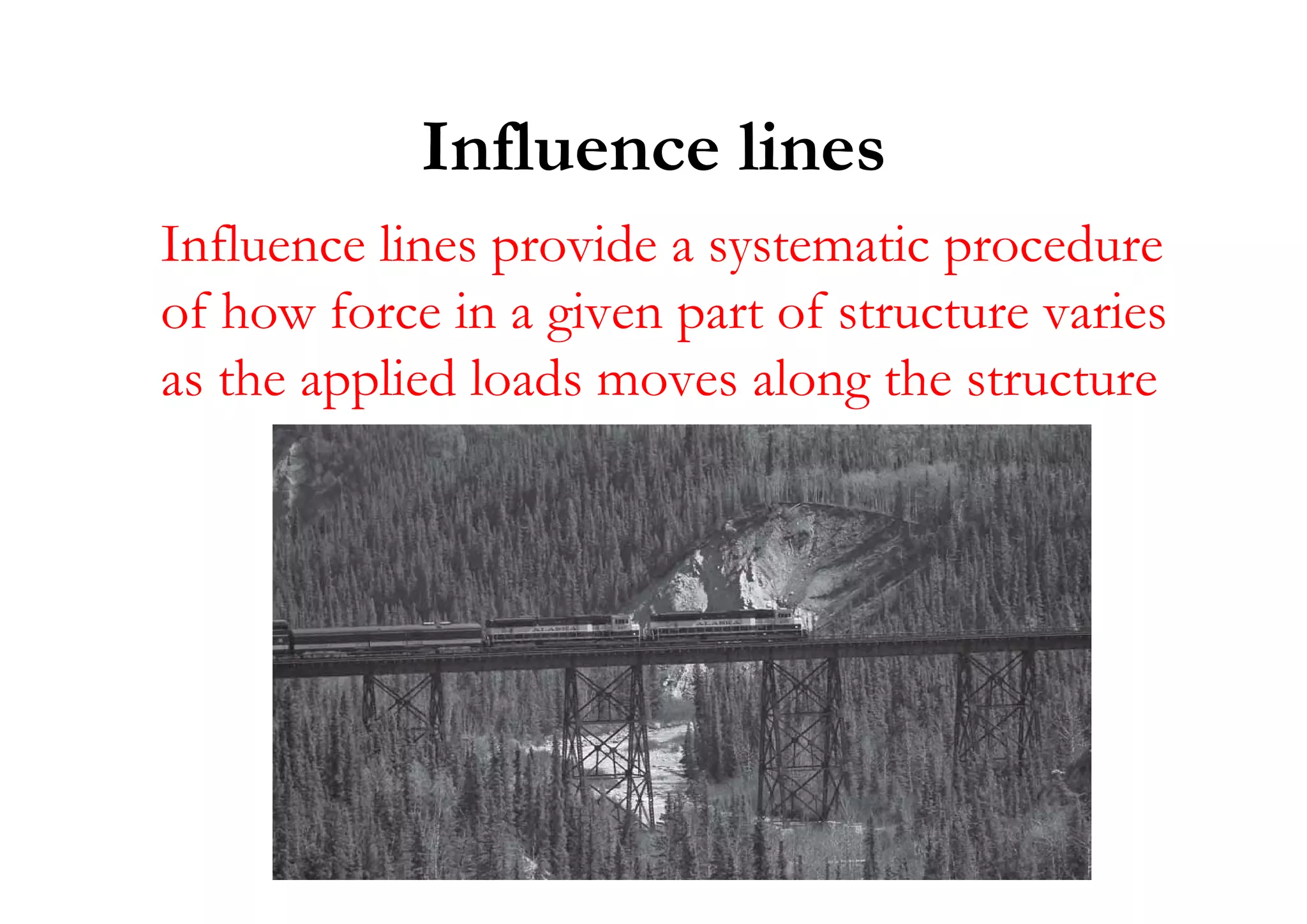 Chapter 6 Influence Lines For Statically Determinate Structures Pdf