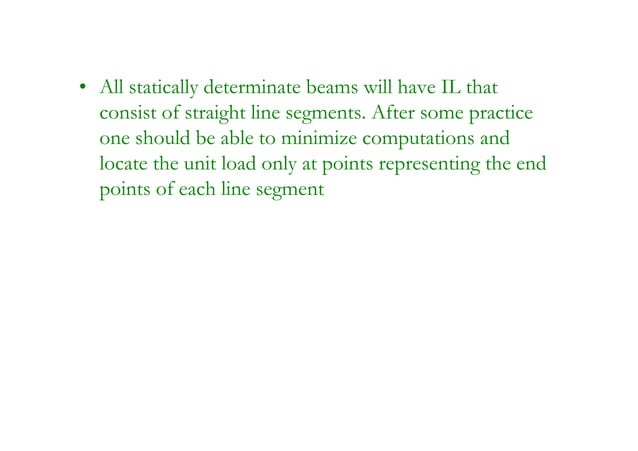 Chapter 6 Influence Lines For Statically Determinate Structures Pdf