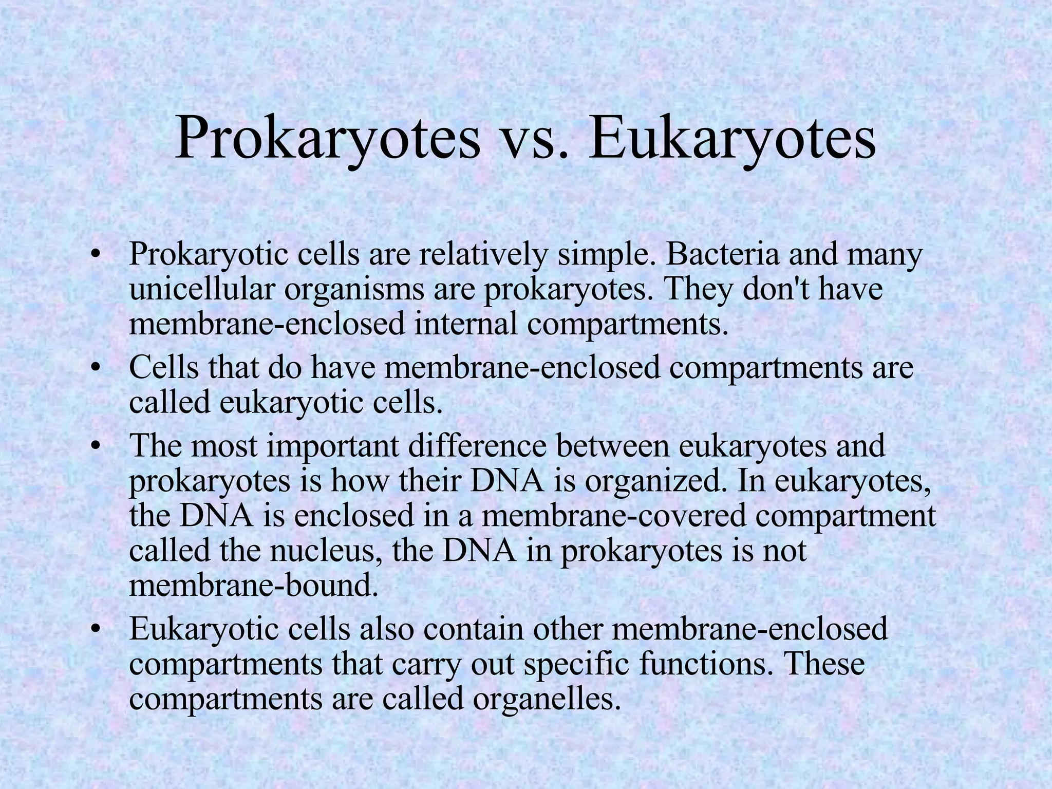 Chapter 6 Introduction To Cells | PPT