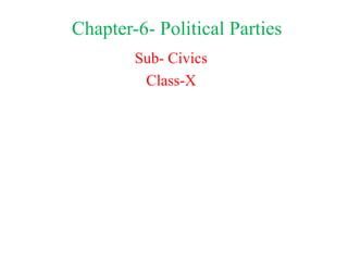 Chapter-6- Political Parties.pptx