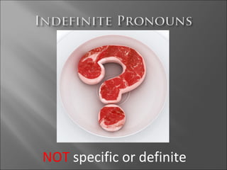 Grammar: Indefinite Pronouns as Subjects | PPT