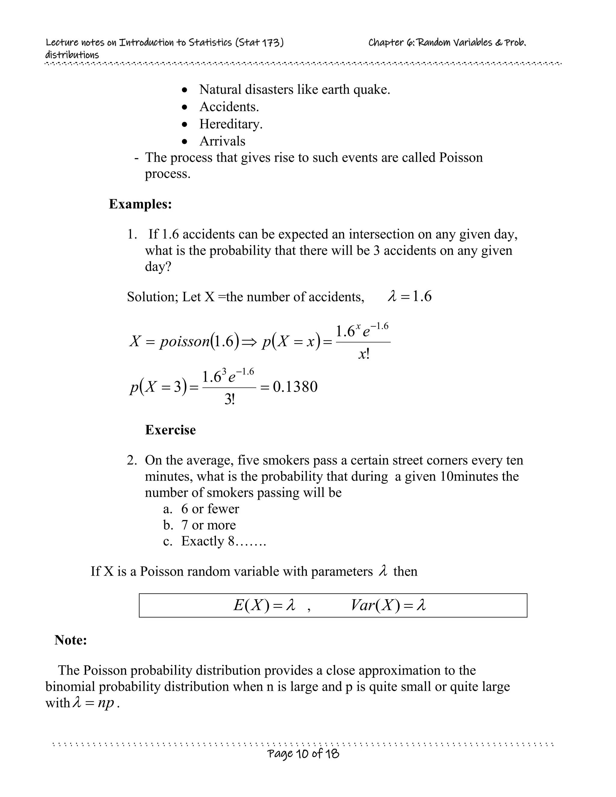 Chapter-6-Random Variables & Probability distributions-3.doc Chapter-6-Random Variables & Probability distributions-3.doc