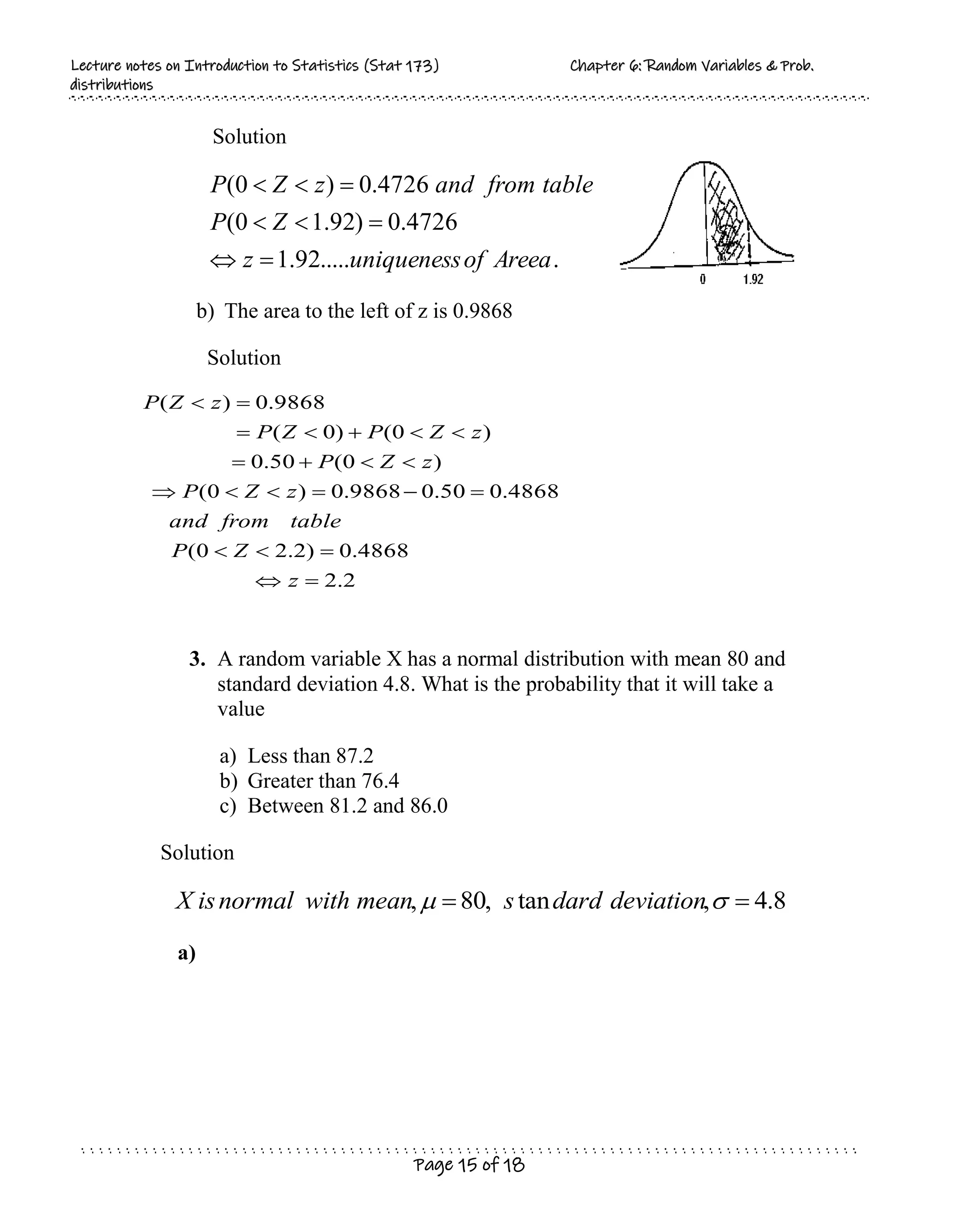 Chapter-6-Random Variables & Probability distributions-3.doc Chapter-6-Random Variables & Probability distributions-3.doc