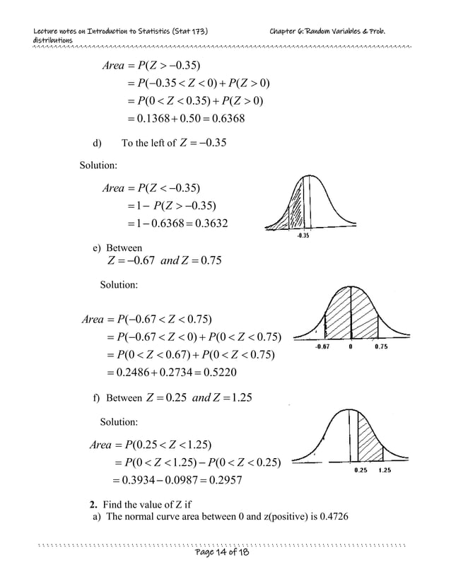 Chapter-6-Random Variables & Probability distributions-3.doc | Physics | Science
