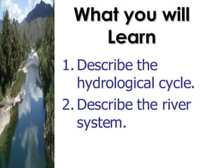Chapter 6 Rivers 1 | PPT