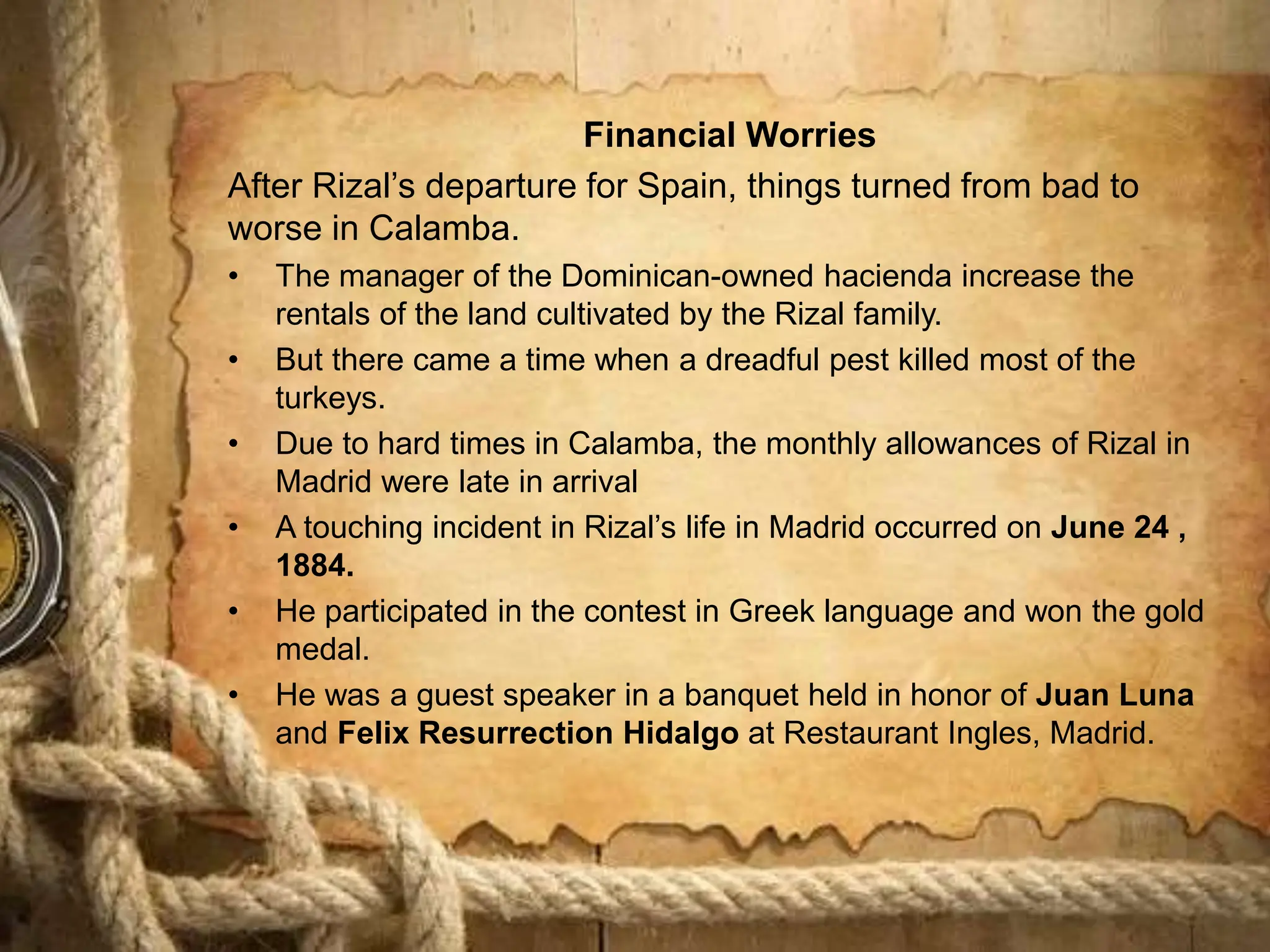 Chapter 6 Rizals Life Works, Powerpoint Presentation | PPTX