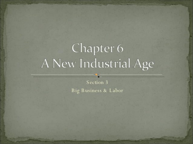 Chapter 6 Section 3 | PPT