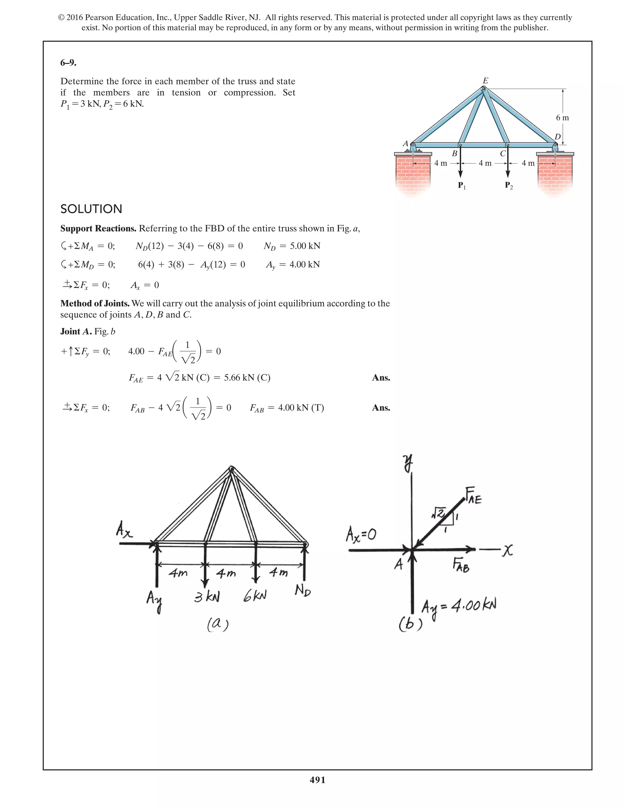 Chapter 6-structural-analysis-8th-edition-solution | PDF