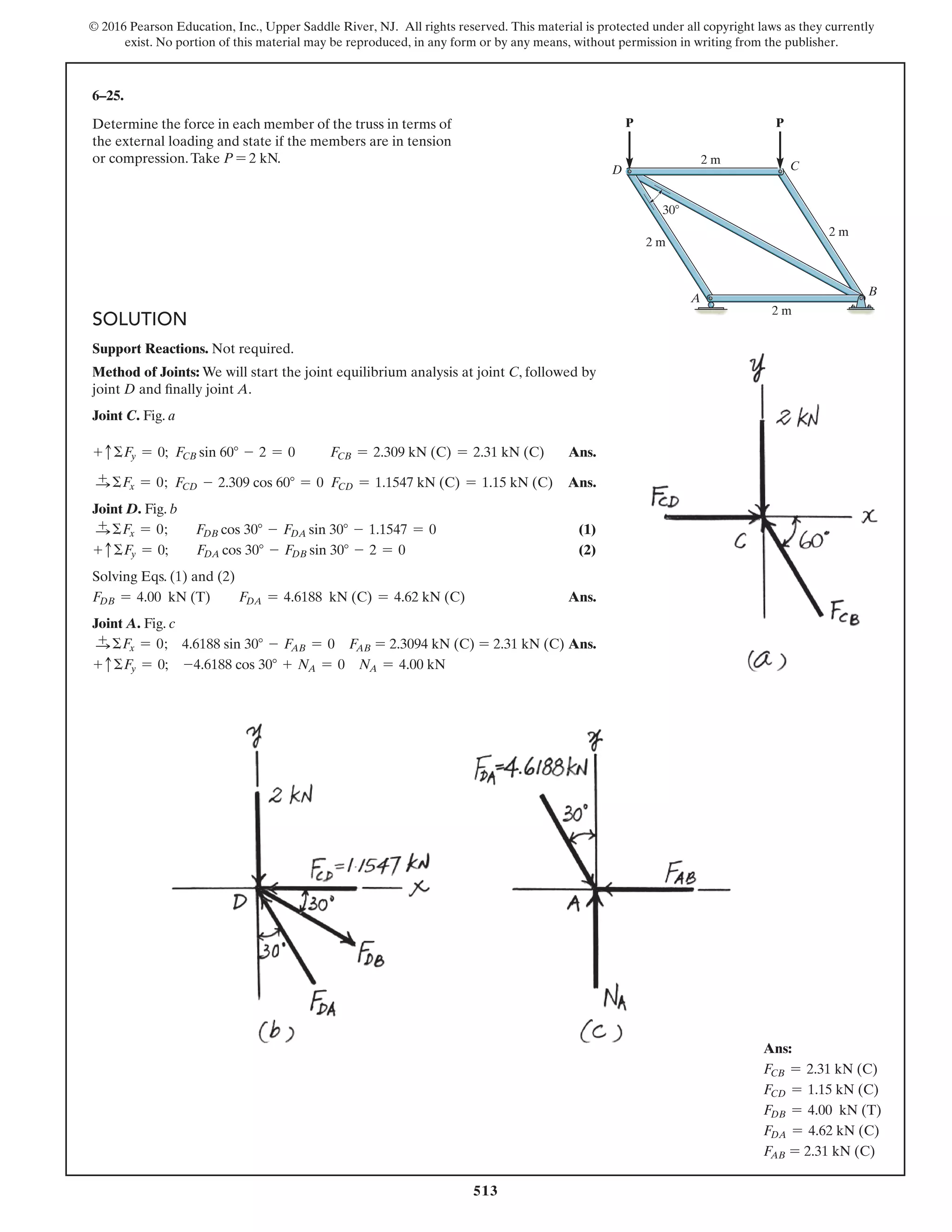 Chapter 6-structural-analysis-8th-edition-solution | PDF