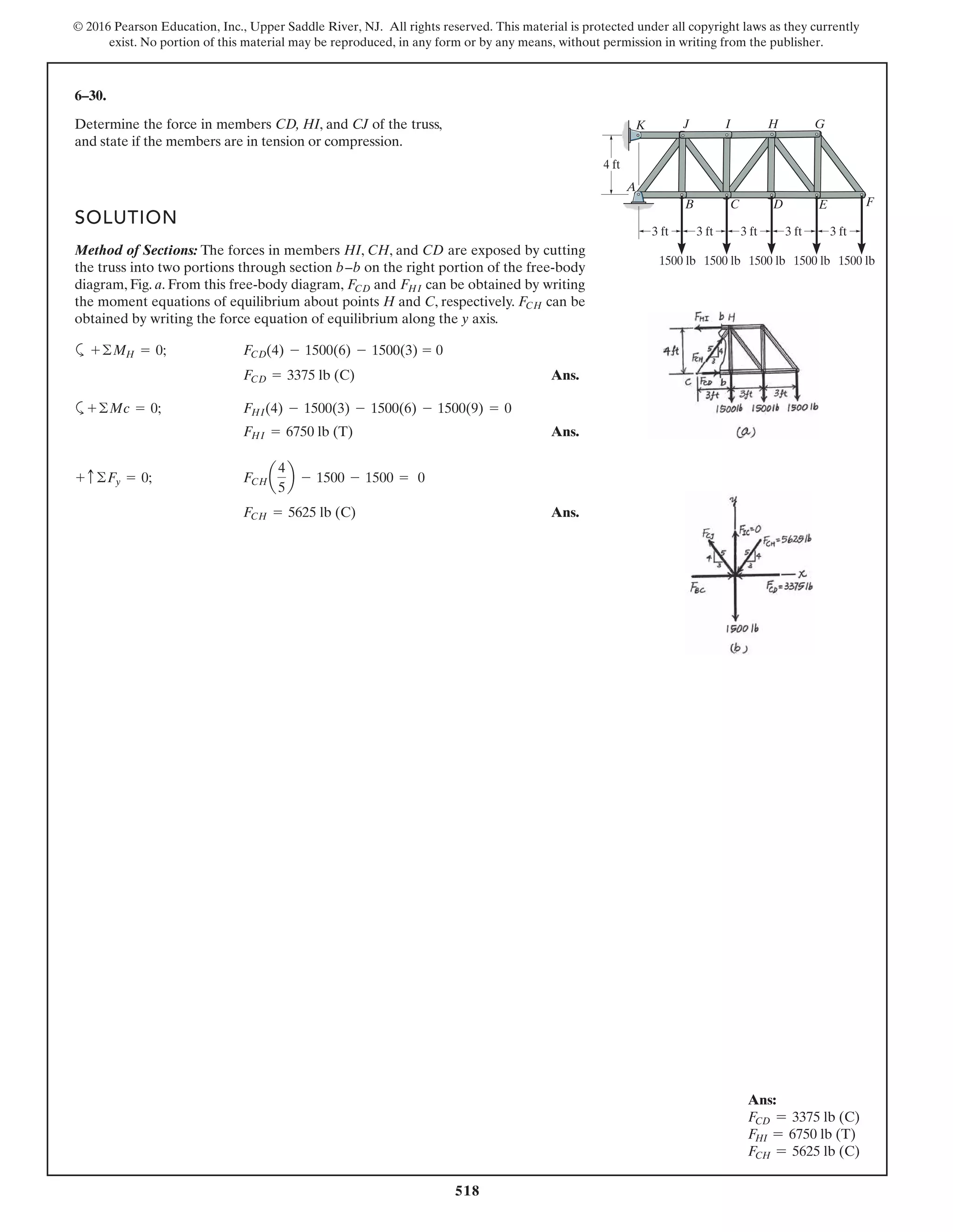 Chapter 6-structural-analysis-8th-edition-solution | PDF