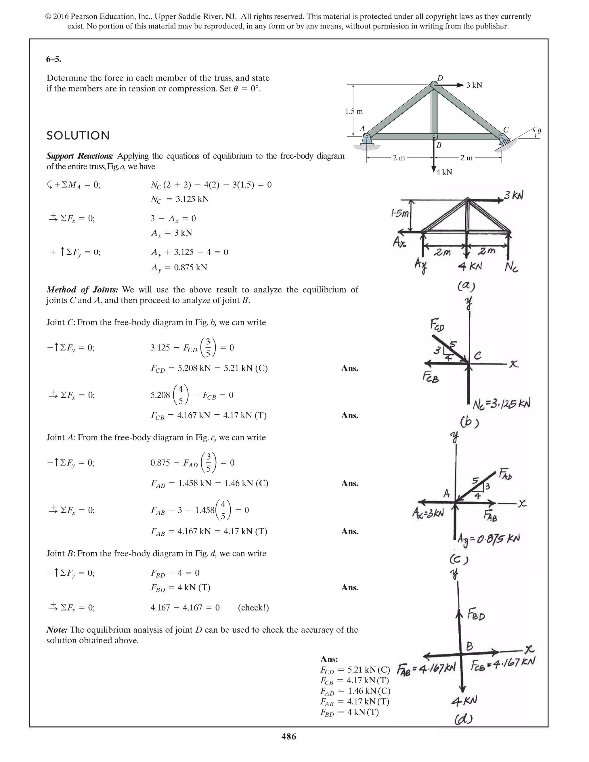 Chapter 6-structural-analysis-8th-edition-solution | PDF
